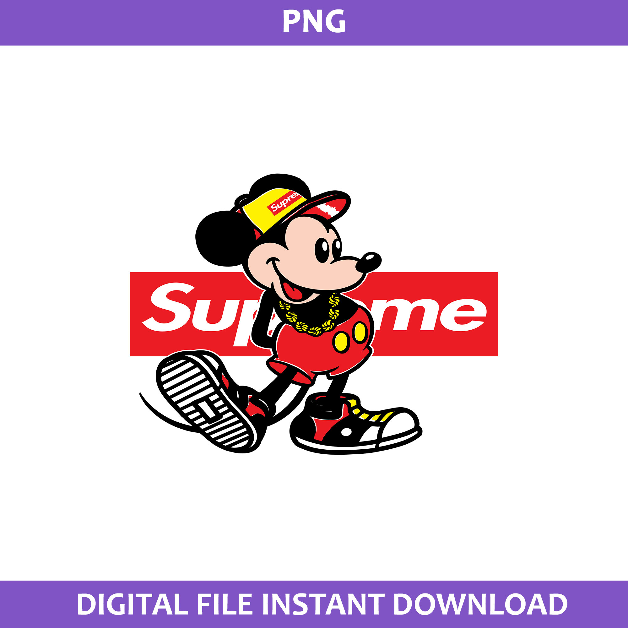 Supreme Minie Mouse Png, Supreme Logo Png, Minie Mouse Png, | Inspire ...