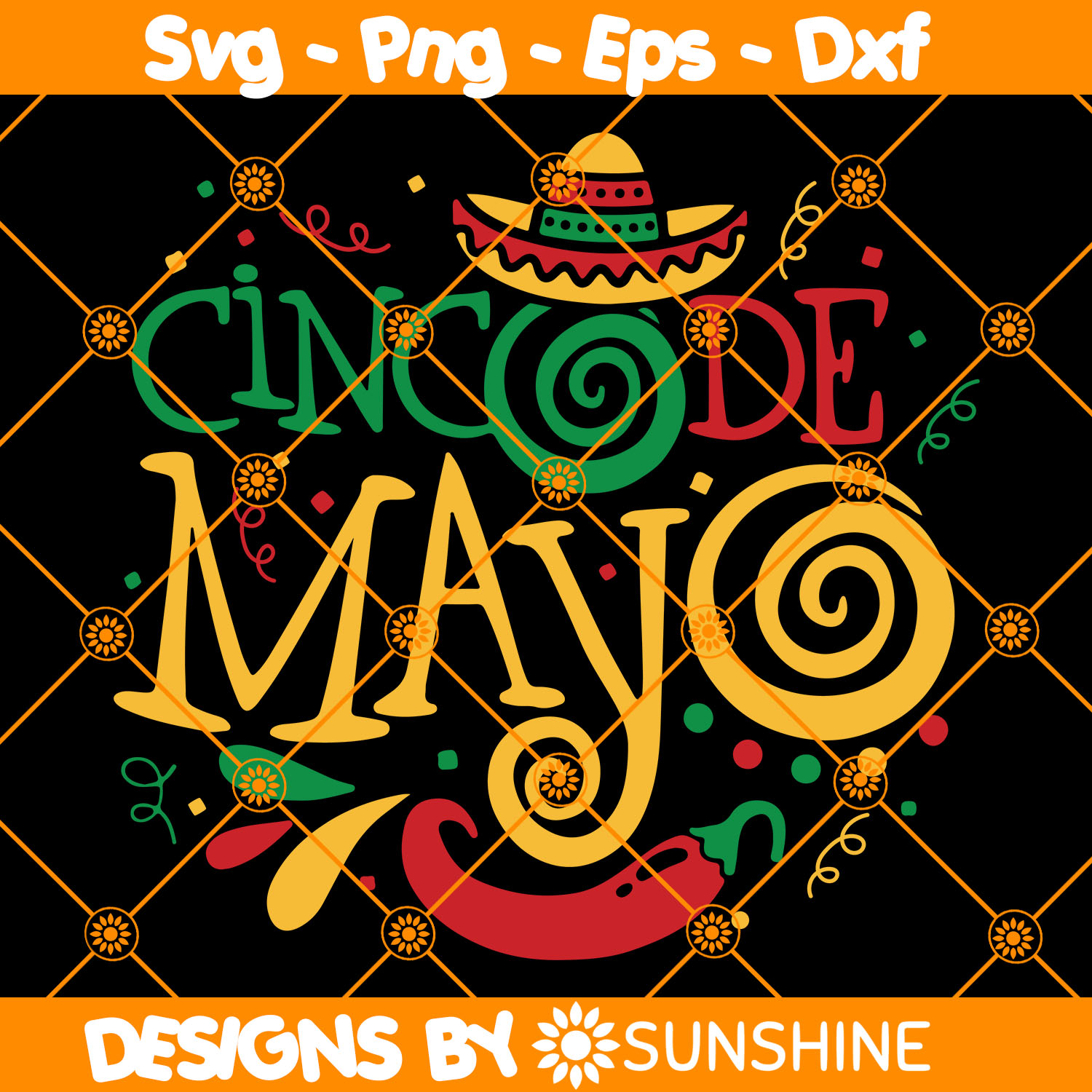 cinco de mayo svg - Inspire Uplift