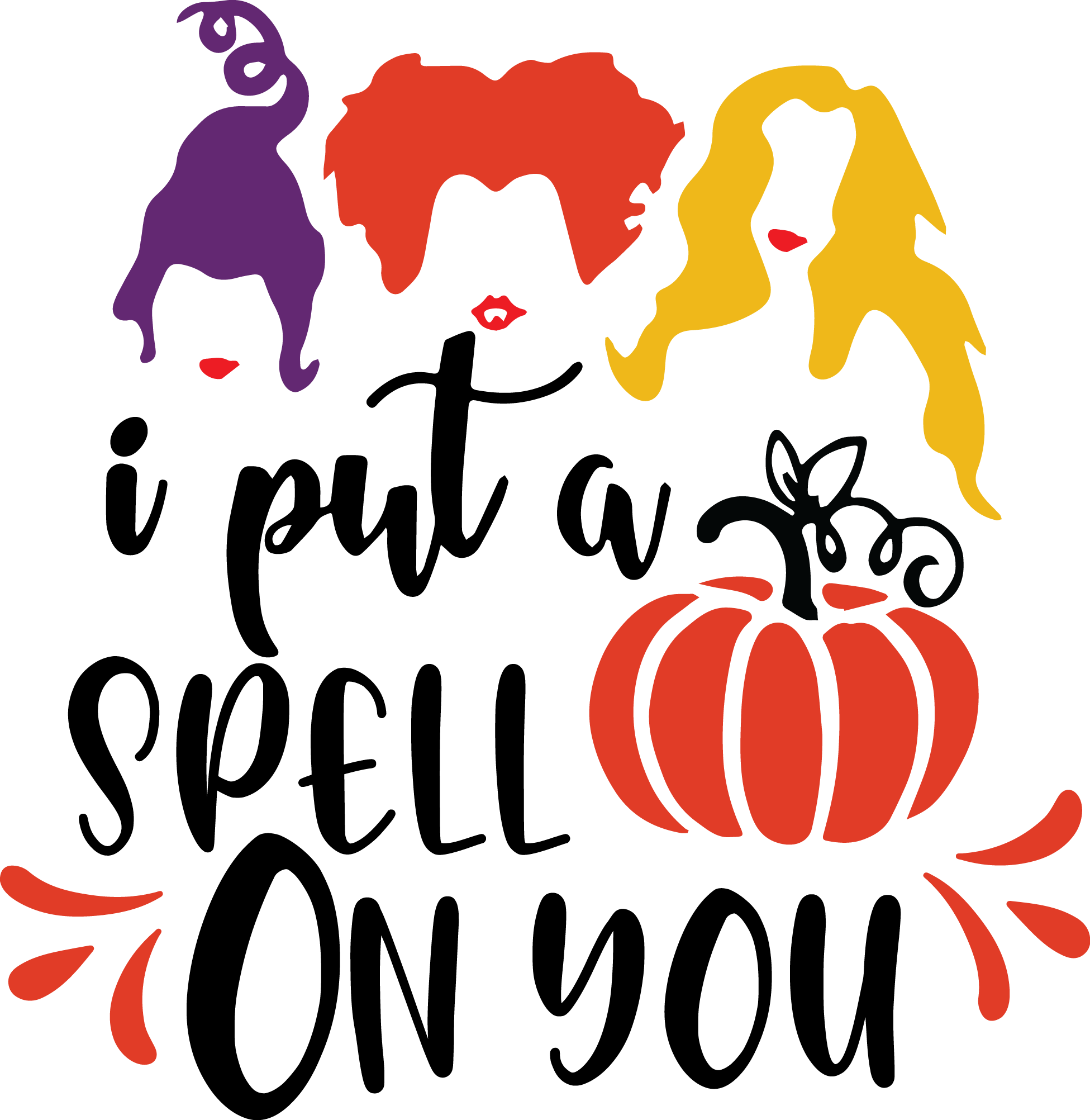 Hocus Pocus Oh Look Svg, Hocus Pocus Svg, Png Dxf Eps File | Inspire Uplift