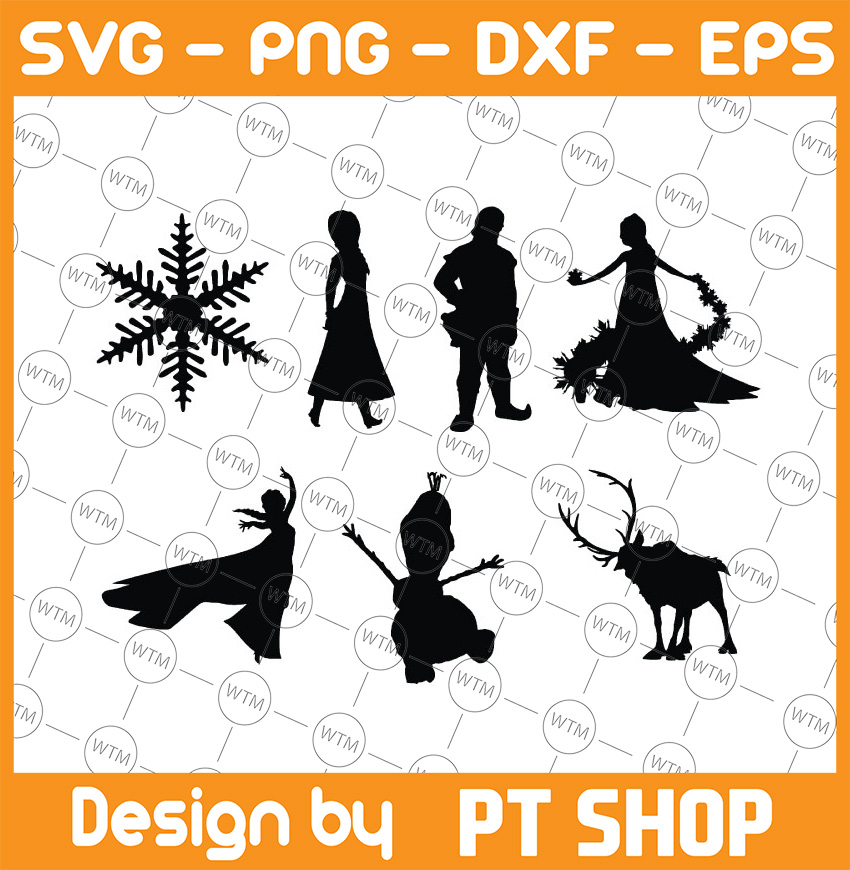 Frozen svg bundle, frozen clipart, Elsa svg, cutting files f | Inspire ...
