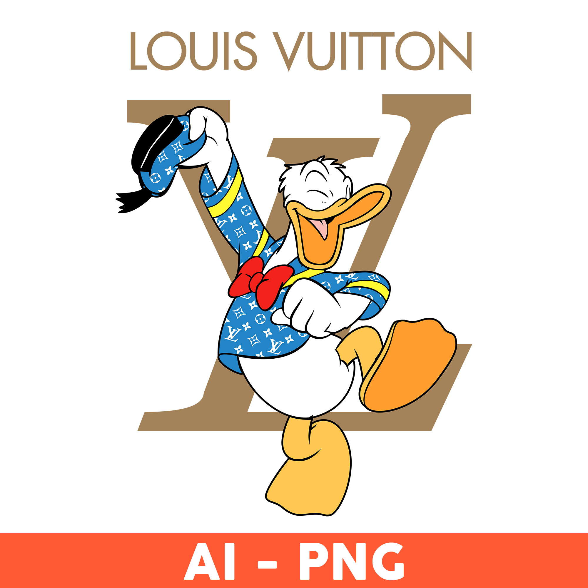 Louis Vuitton Donald Svg, Donald Duck Svg, Louis Vuitton Log - Inspire ...