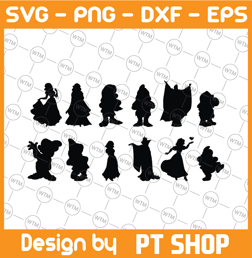 Snow White Svg Bundle, Snow White Svg, Svg For Cricut, Disne - Inspire ...