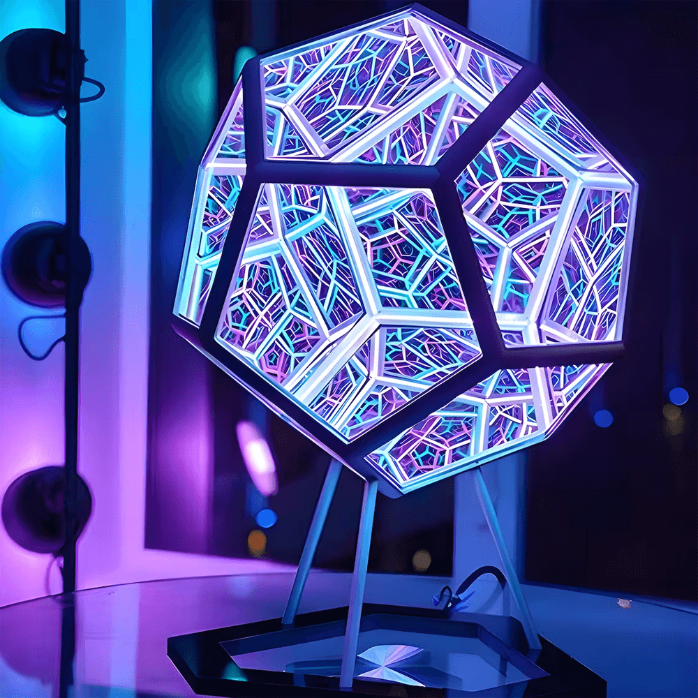 Infinite Dodecahedron Color Decor Lamp | Inspire Uplift