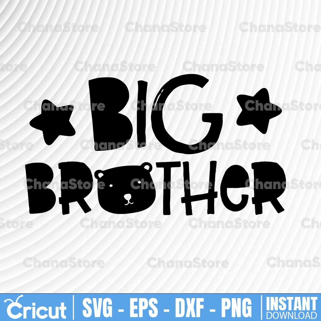 Big Brother SVG, Big Brother Cut File, Big Brother Design, S | Inspire ...
