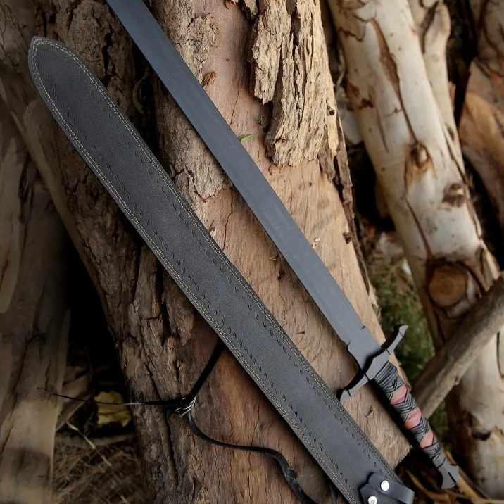 36 Inch Carbon Steel Powder Coating Viking Sword, Hand Forge | Inspire ...