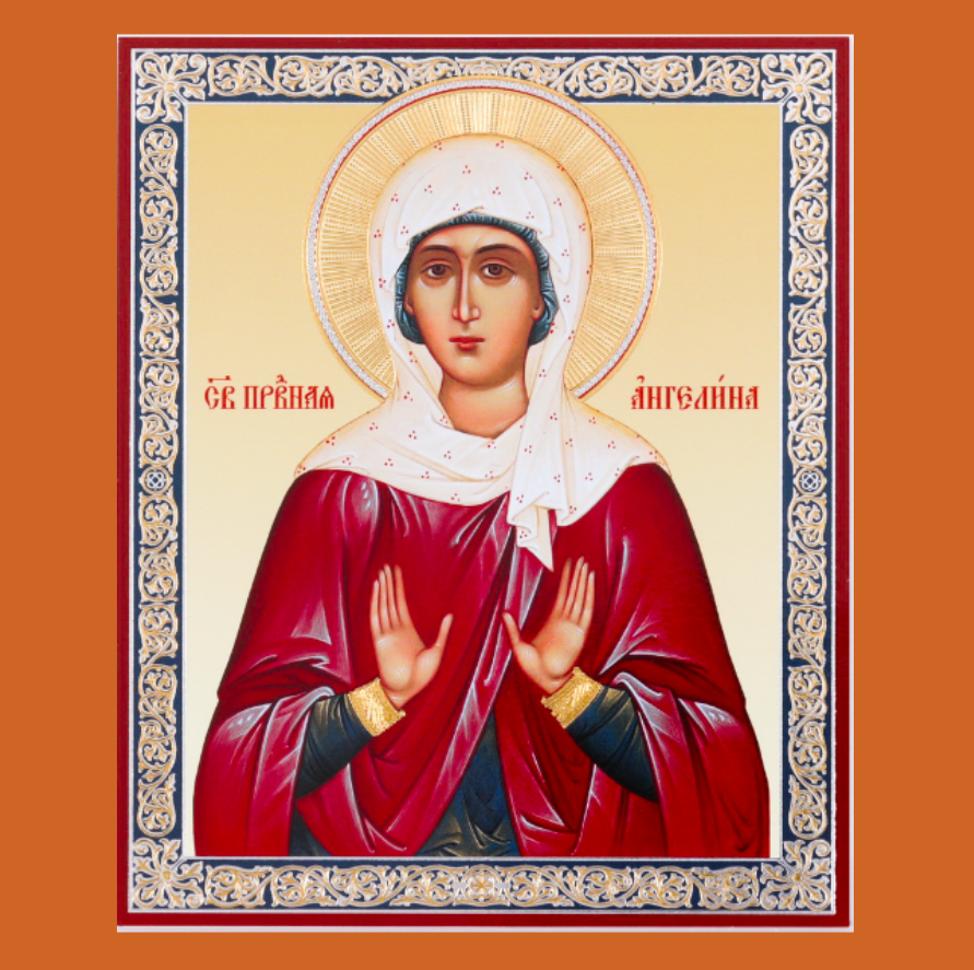 St Angelina of Serbia | Inspirational Icon Decor| Size: 5 1/ - Inspire ...