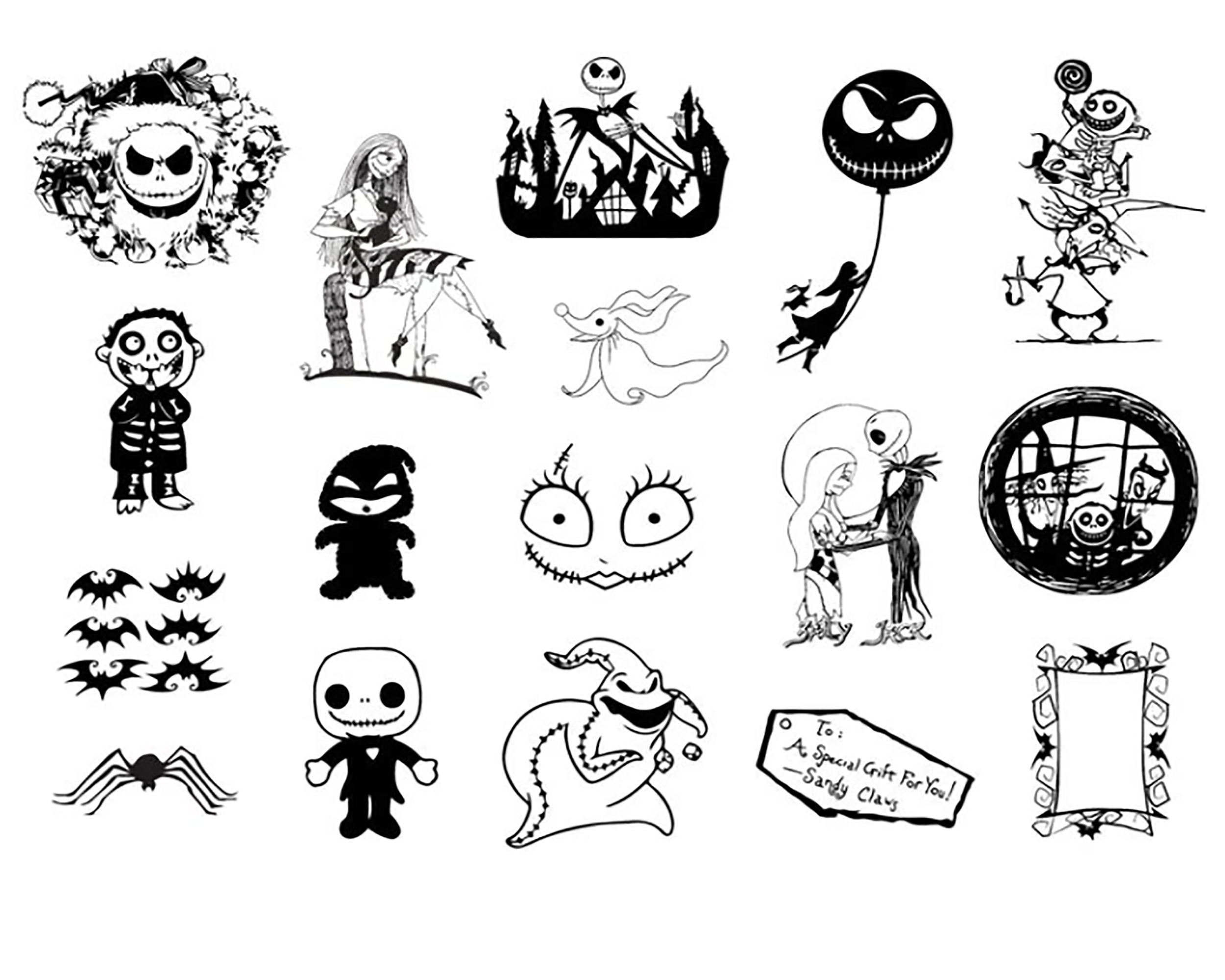 Horror Movies Bundle svg, 1800 files Horror Movies svg eps p | Inspire ...