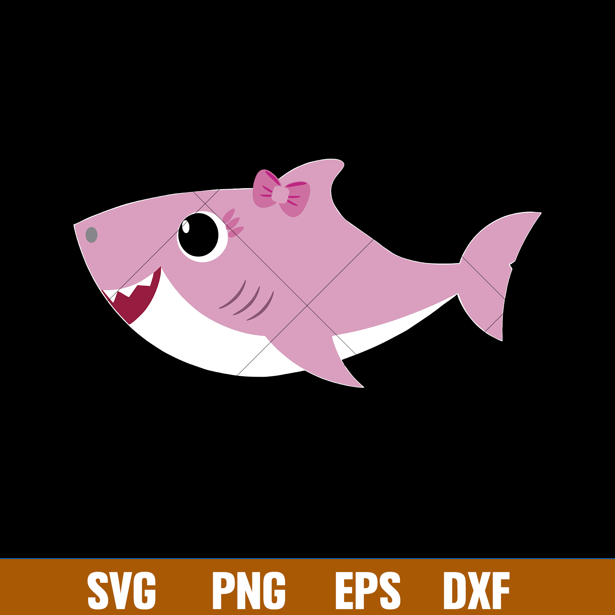 Baby Shark Png, Shark Family Png, Ocean Life Png, Cute Fish | Inspire ...