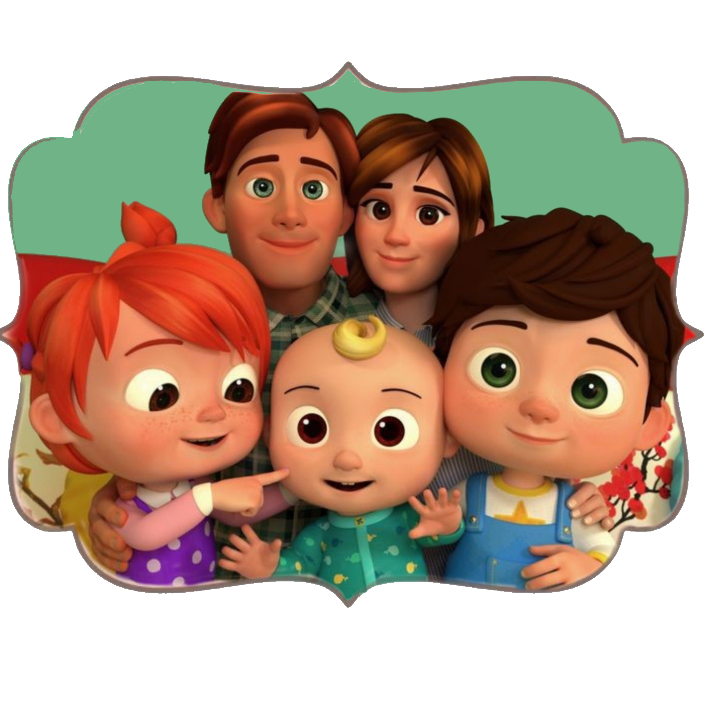 Cocomelon Birthday Family Bundle Png, Birthday Png, Cocomelo | Inspire ...
