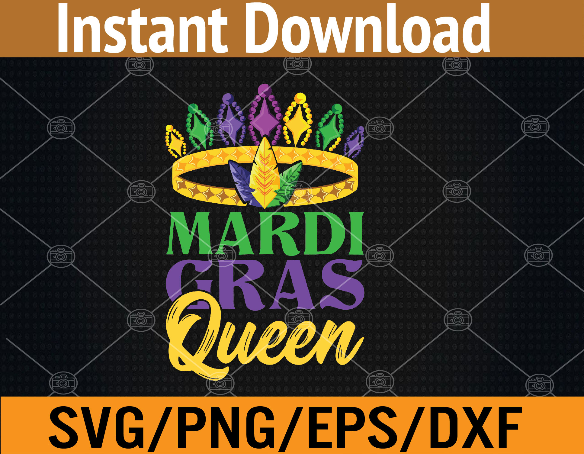 Carnival Celebration Party Costume Queen Mardi Gras Svg, Ep | Inspire ...