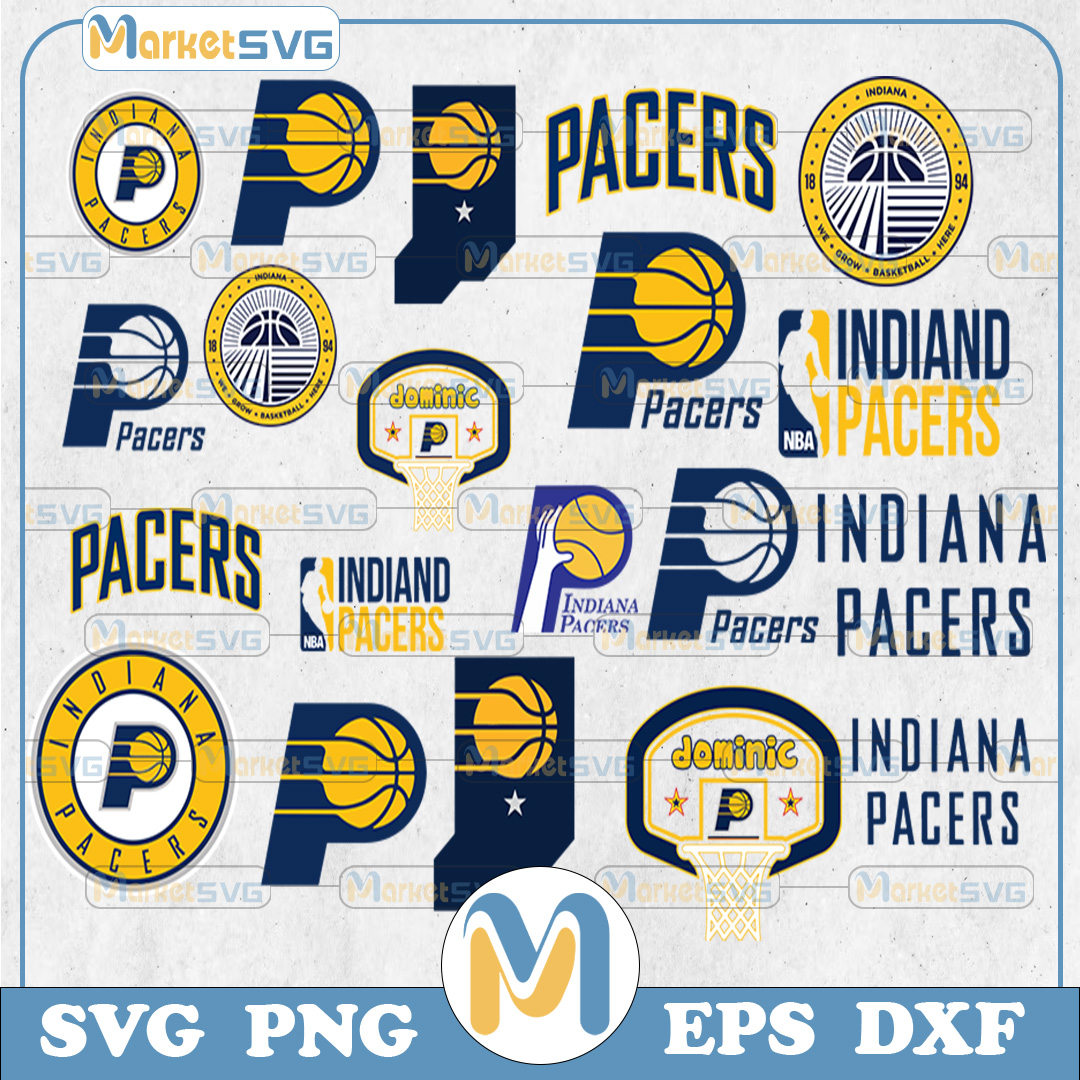 22 Files Indiana Pacers Basketball Team svg, Indiana Pacers | Inspire ...
