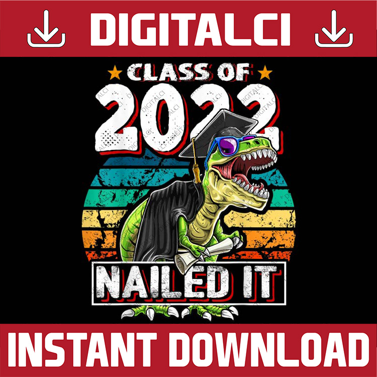 Class of 2022 T Rex Dinosaur Graduation Cap Gown Diploma Boy - Inspire ...