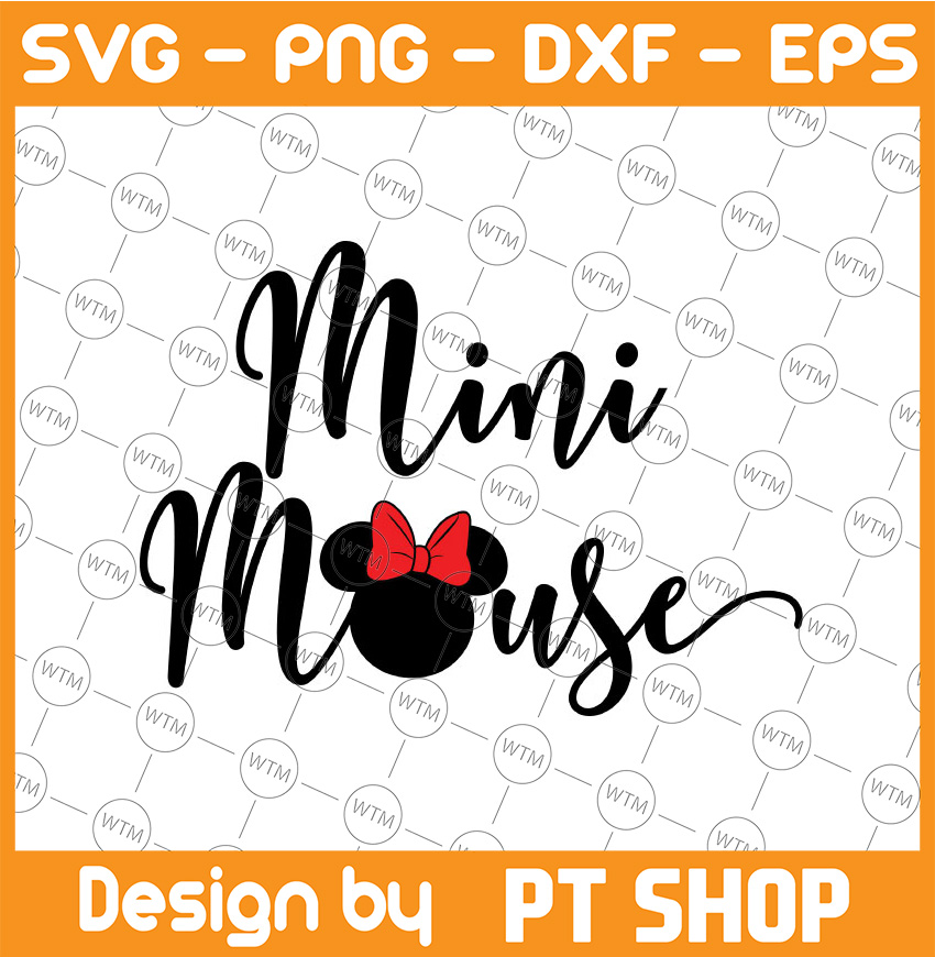 Mini Mouse svg, Minnie Mouse SVG Instant Download, Minnie Mo | Inspire ...