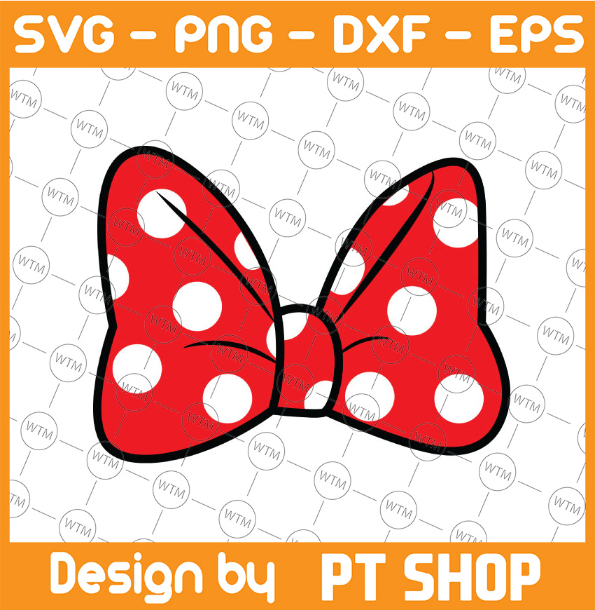 Minnie mouse bow svg, minnie mouse svg, bow svg, disney svg, - Inspire ...