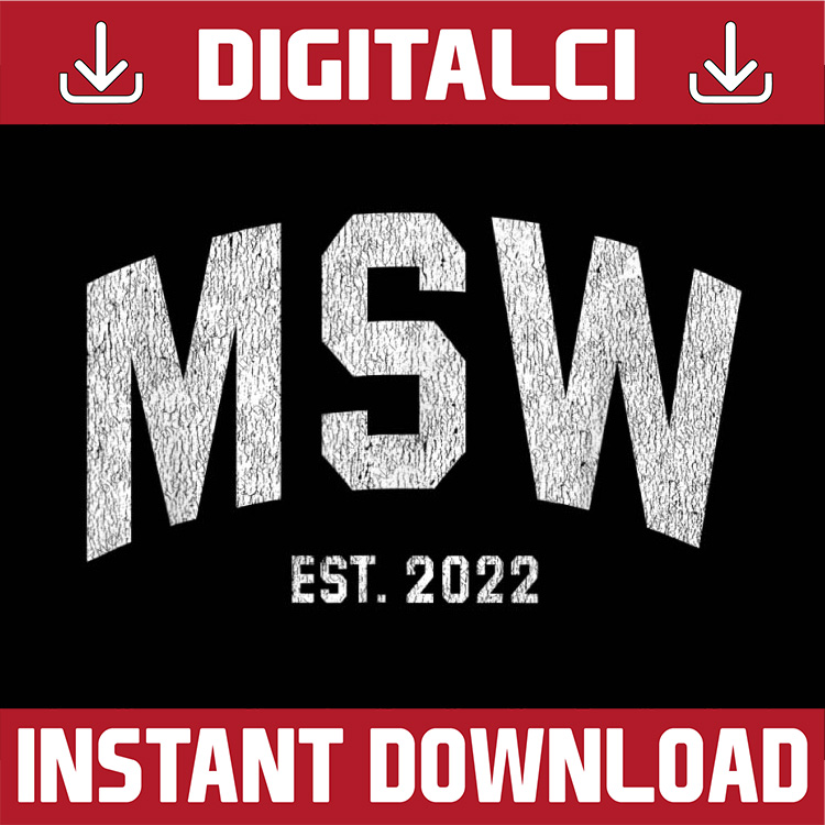 MSW Graduation 2022 Master Social Work Grad Last Day Of Scho - Inspire ...