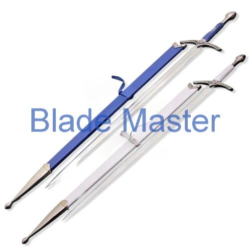 Pair of LOTR Glamdring Swords: Gandalf's Iconic Blue & White | Inspire ...