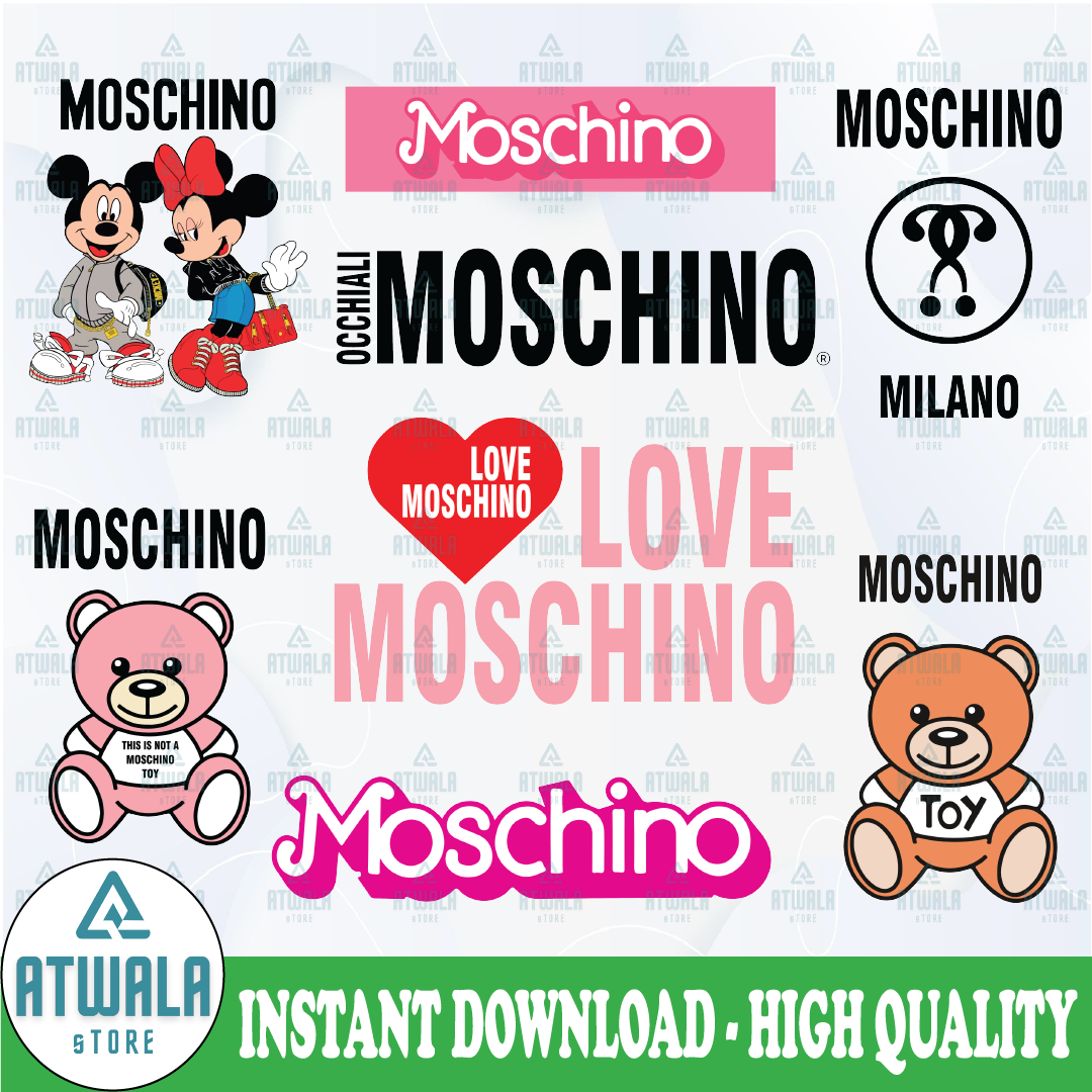 Moschino Bundle Svg, Moschino Logo Svg , Moschino Svg File C | Inspire ...