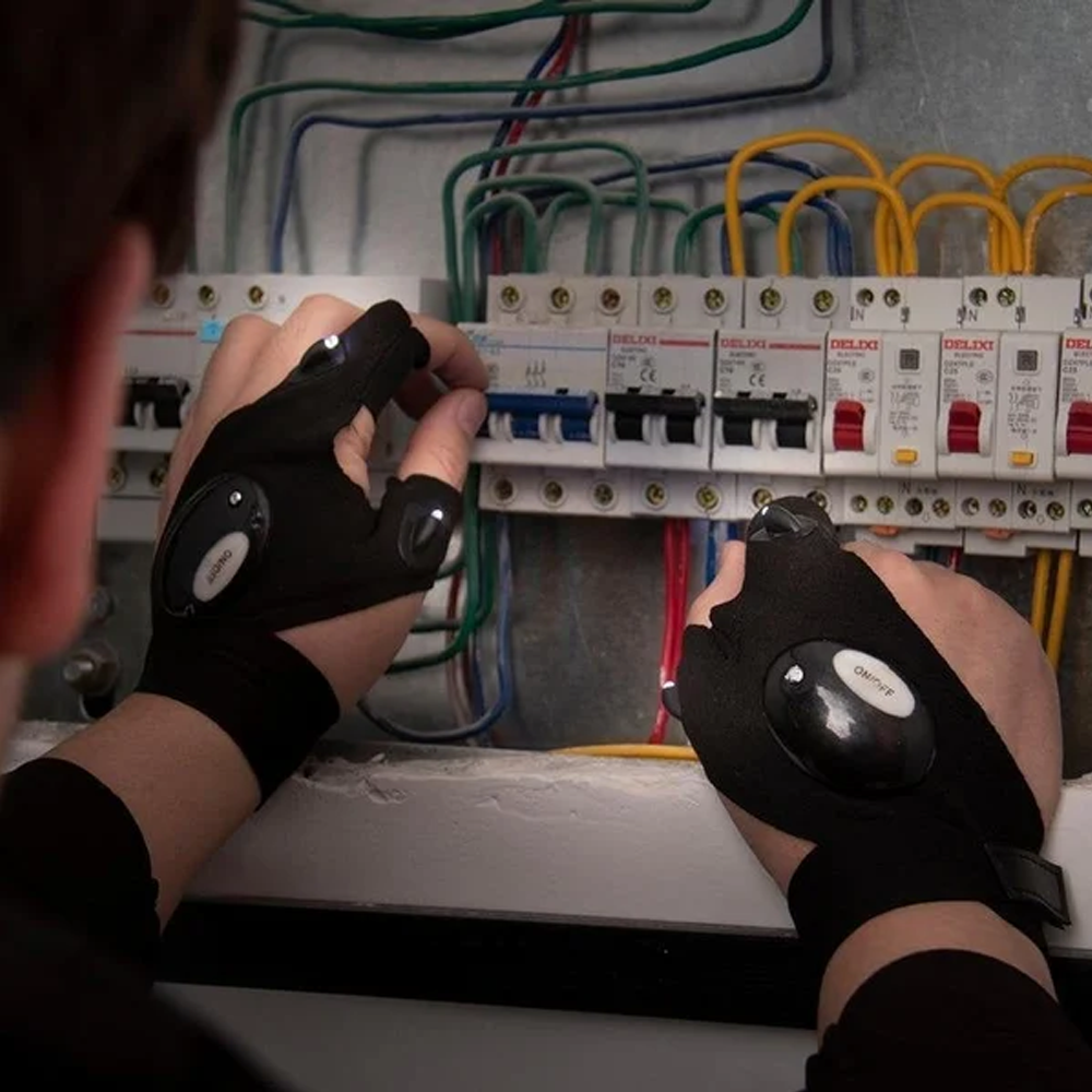 LED Flashlight Waterproof Gloves | Inspire Uplift