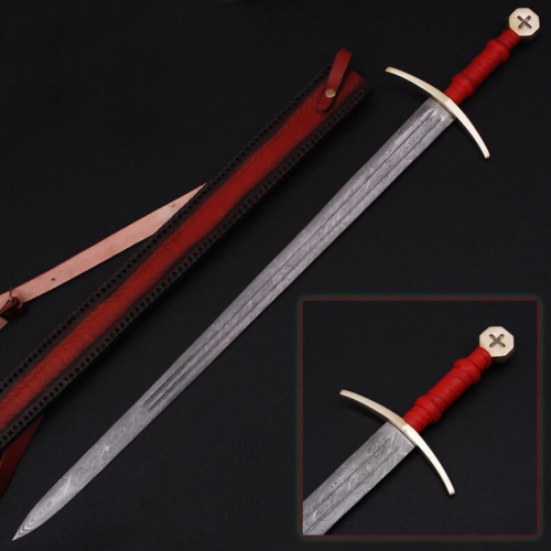 Templar's Enchantment A Damascus Steel Sword Treasure for Me | Inspire ...