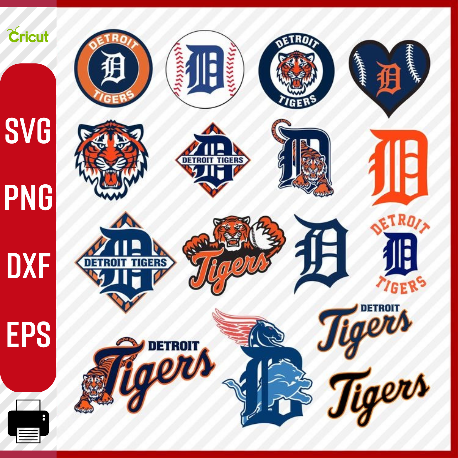 Detroit Tigers, Detroit Tigers svg, Detroit Tigers logo, Det | Inspire ...