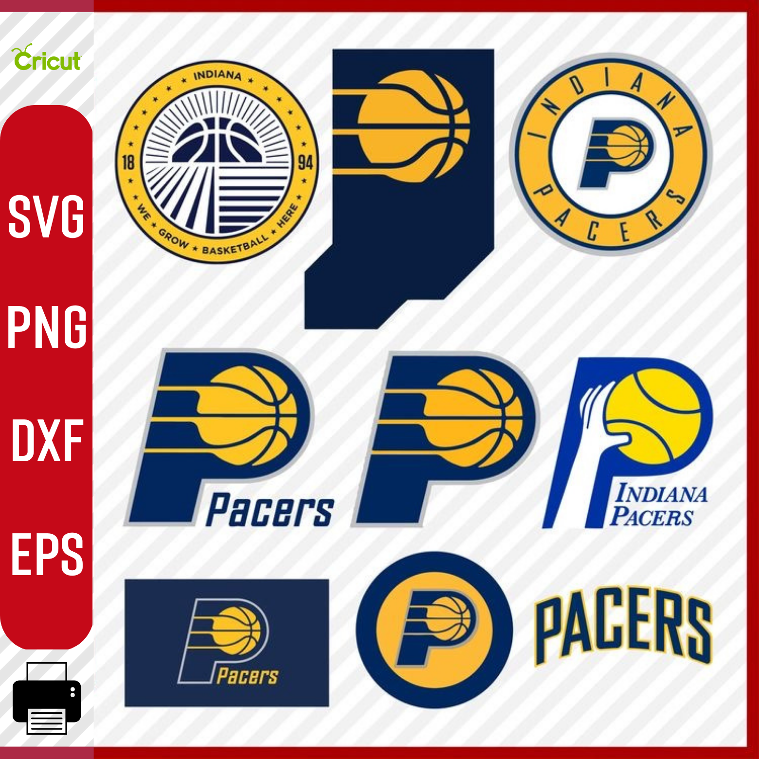 Digital Download, Indiana Pacers svg, Indiana Pacers logo, I - Inspire ...