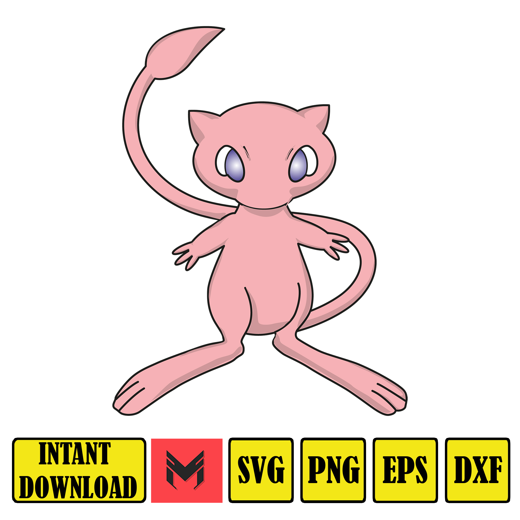 Pokemon Svg, Pokemon Cricut, Layered Pokemon Cut File, Pokem - Inspire ...