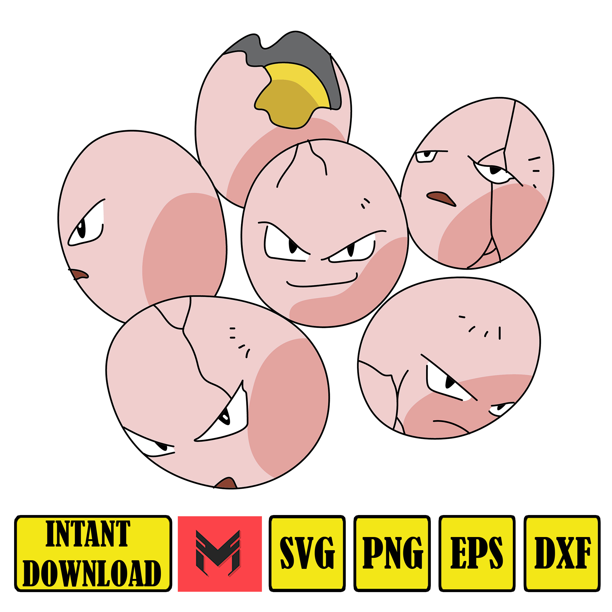 Pokemon Svg, Pokemon Cricut, Layered Pokemon Cut File, Pokem | Inspire ...