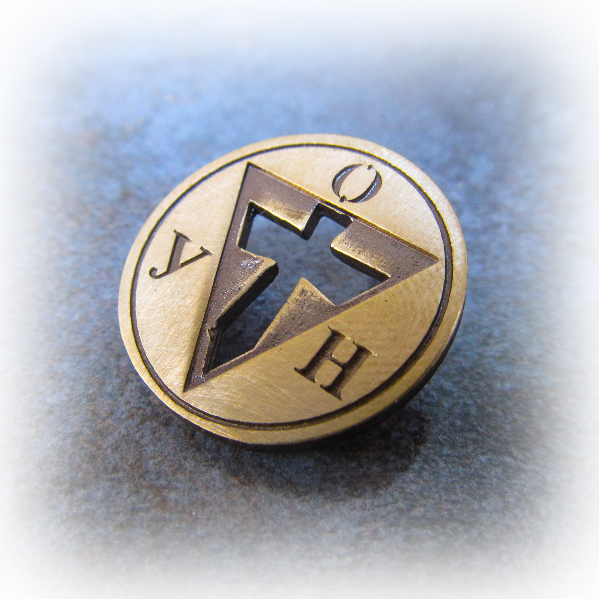 Handmade brass ukrainian pin,brass ukraine OUN pin,Ukraine b - Inspire ...