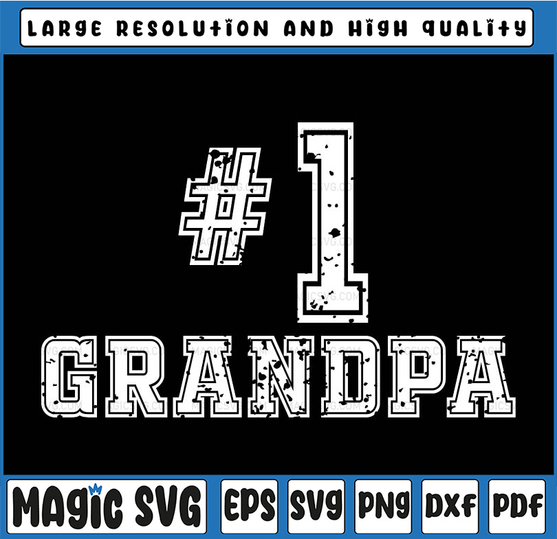 Grandpa Svg Cut File, Grandpa Vector Printable Clipart, Gran - Inspire ...