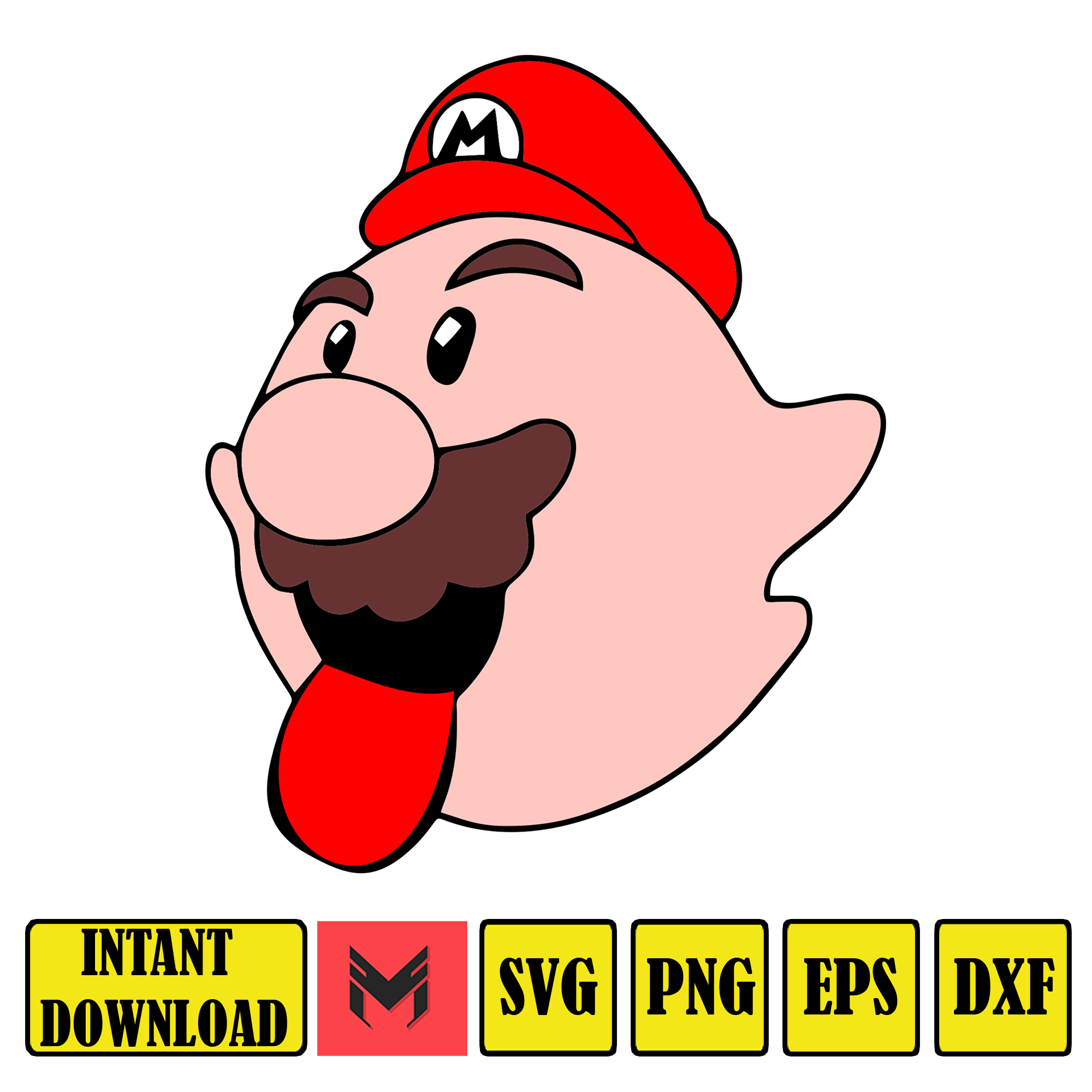 Mario Svg, svg files for cricut, mario svg, mario family svg - Inspire ...