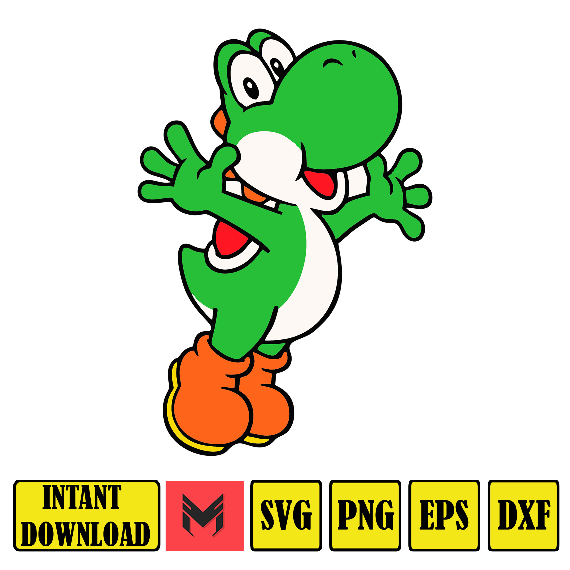 Mario Svg, svg files for cricut, mario svg, mario family svg - Inspire ...