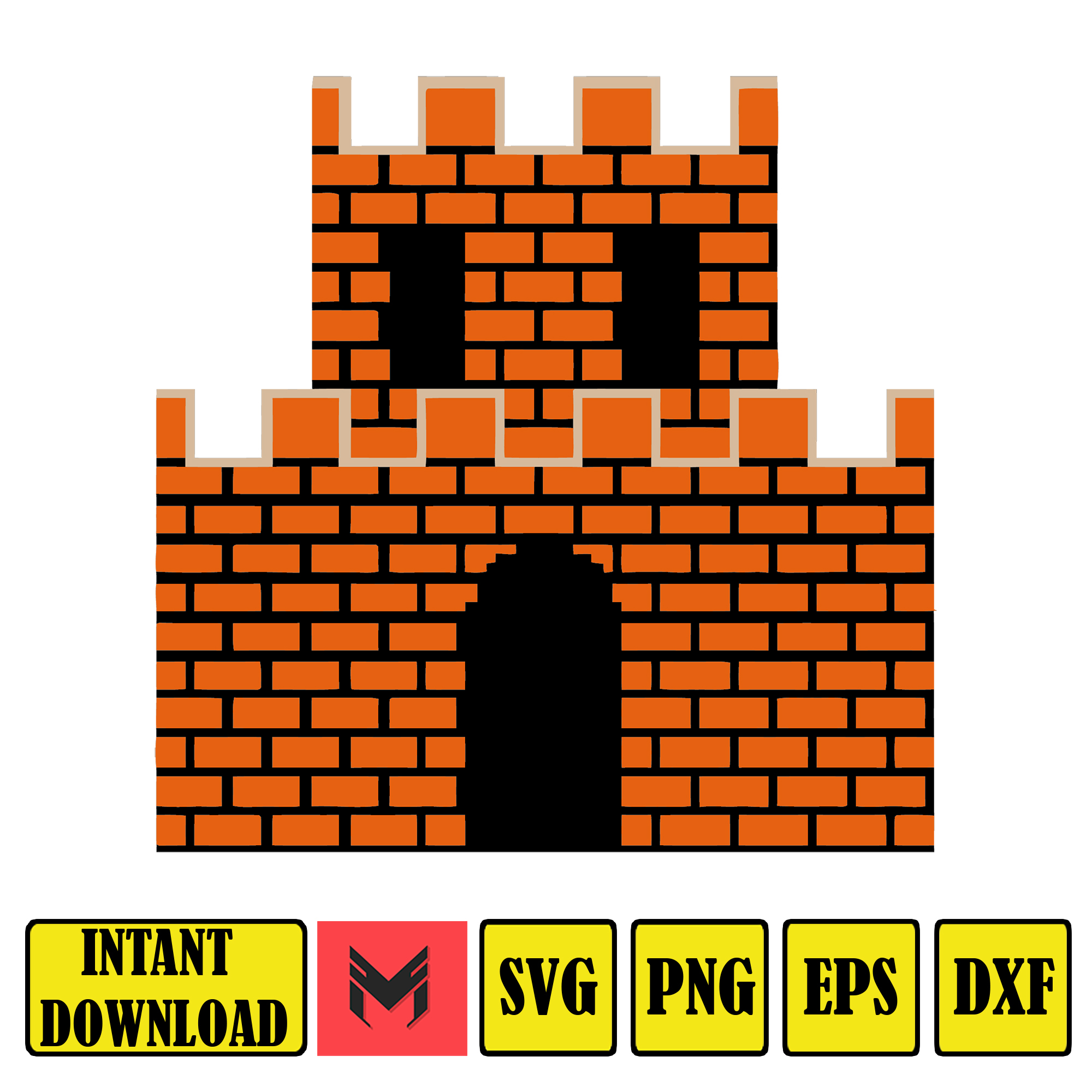 Mario Svg, svg files for cricut, mario svg, mario family svg | Inspire ...