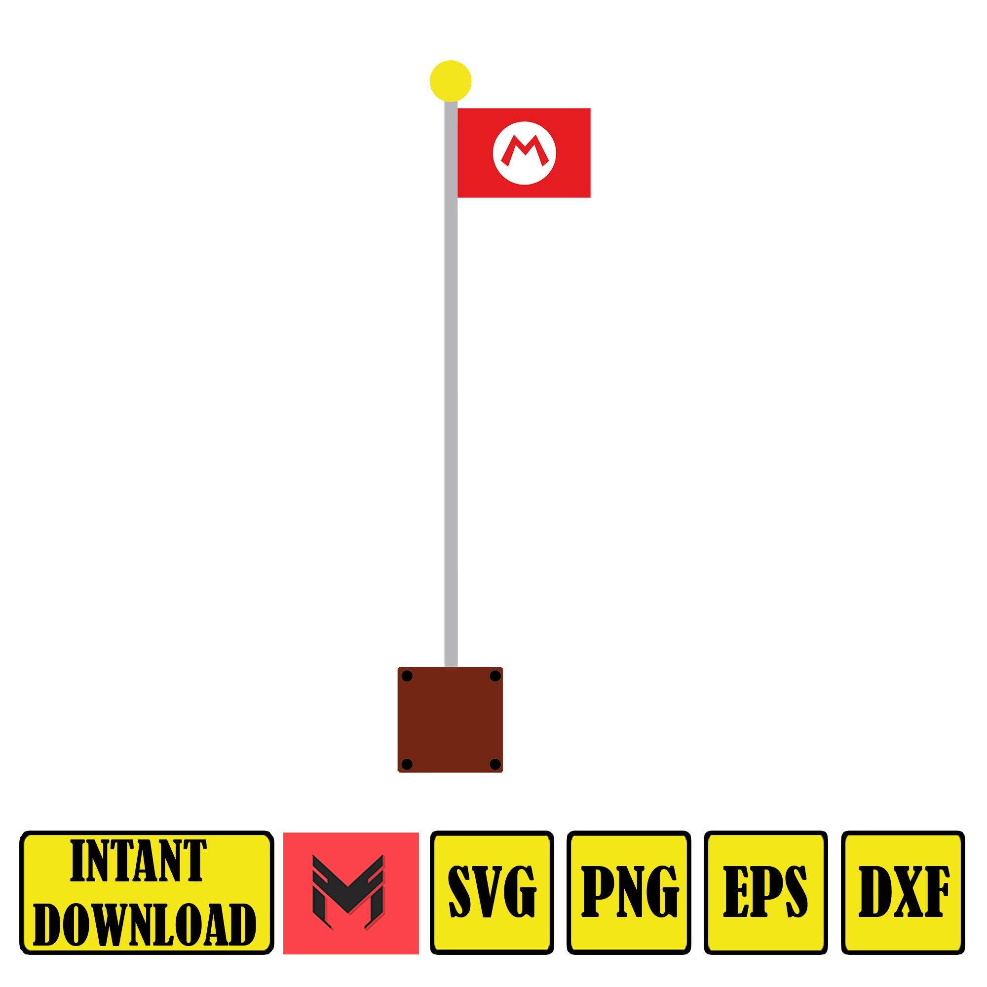 Mario Svg, svg files for cricut, mario svg, mario family svg | Inspire ...