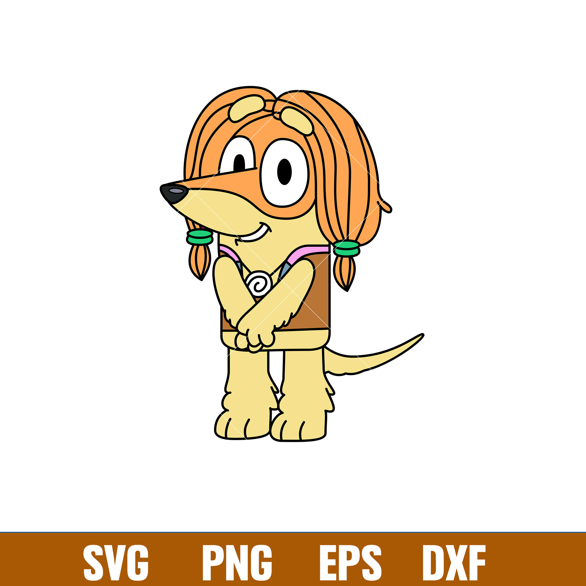 Bluey Heeler Svg, Bluey Svg, Bluey Dog Svg, Bluey Silhouette - Inspire ...