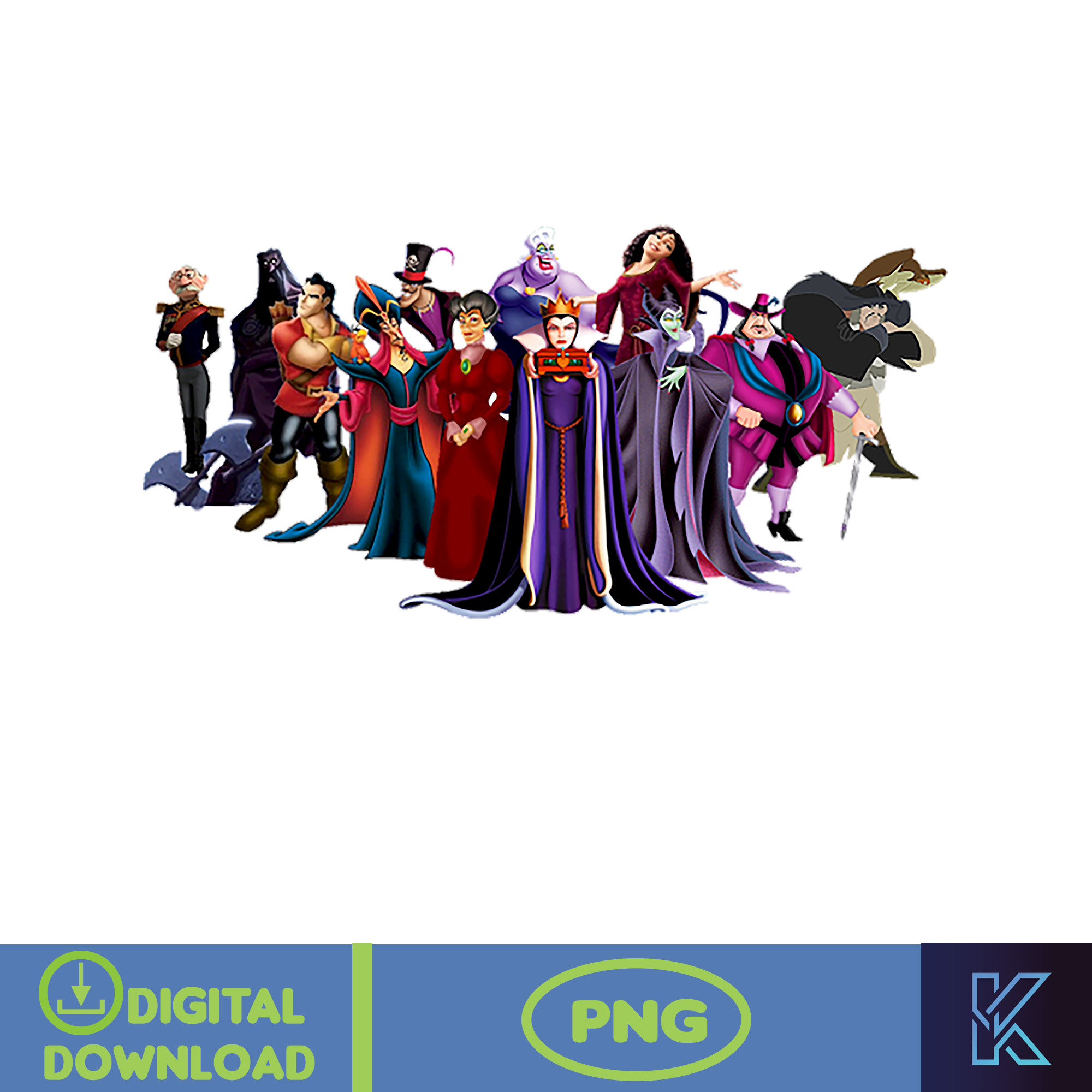 Villains PNG Clipart, Villains Digital Download, Maleficent | Inspire ...