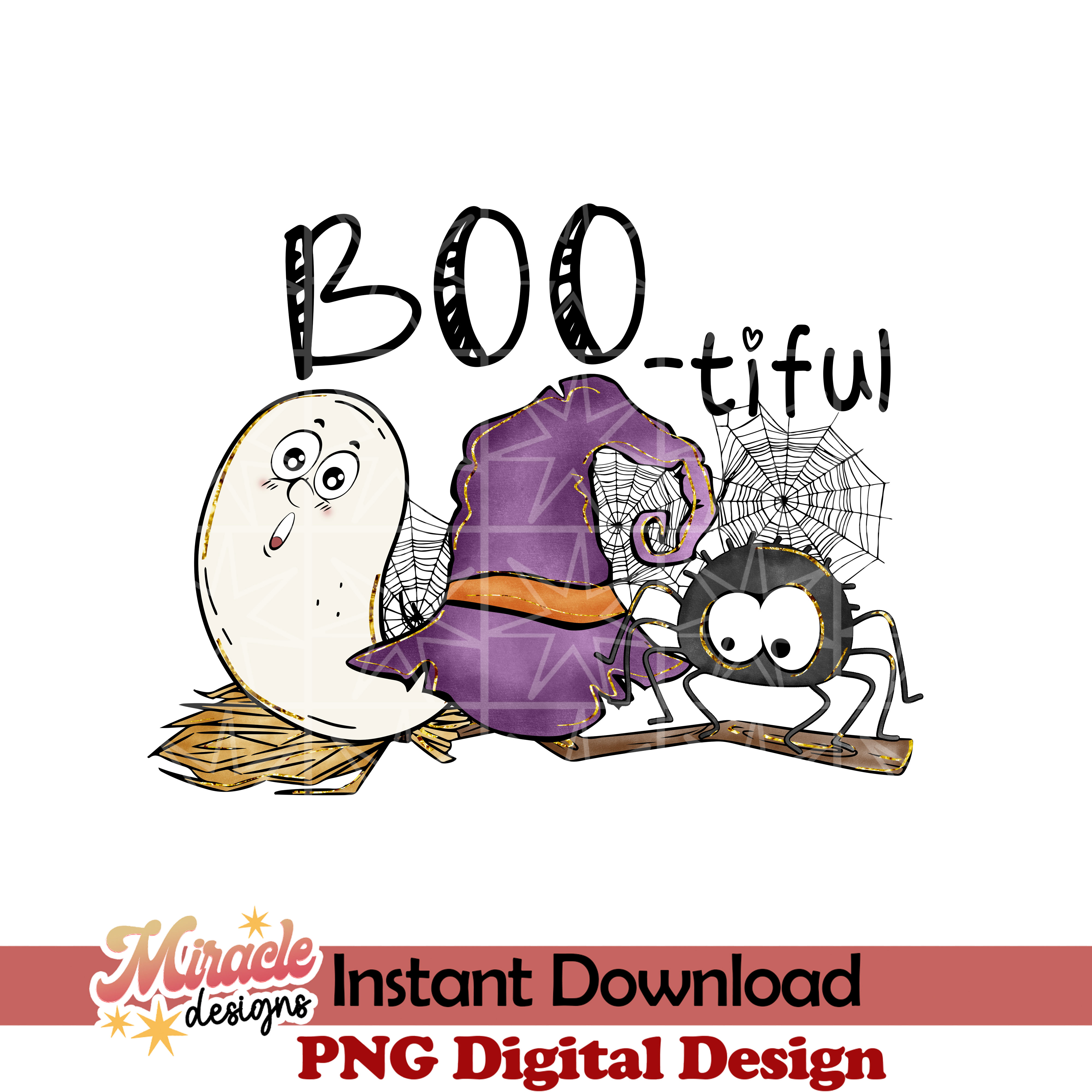 Boo Witches sublimation - Inspire Uplift