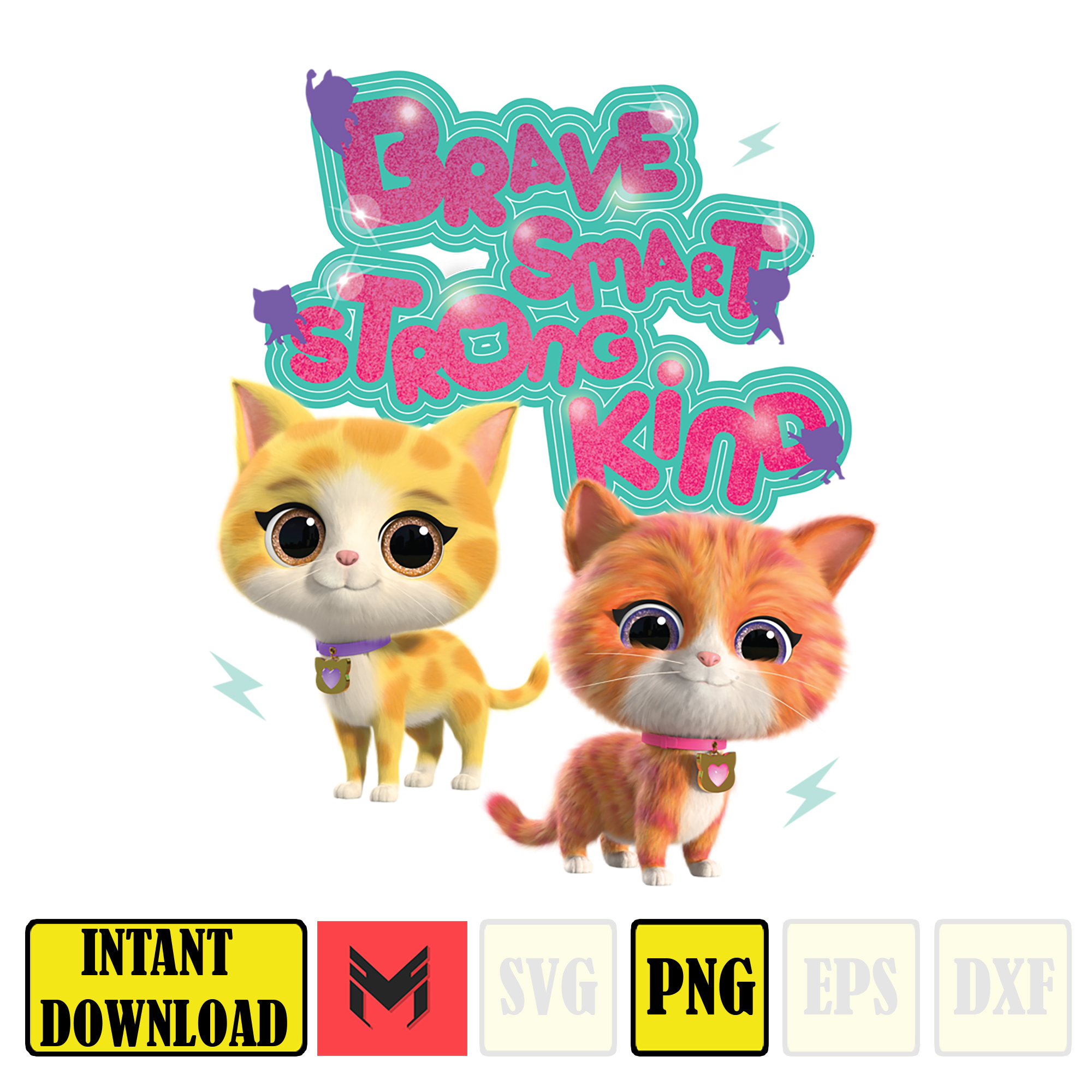 Superkitties Pounce PNG, Supperkitties png, Supper Cat Desig - Inspire ...