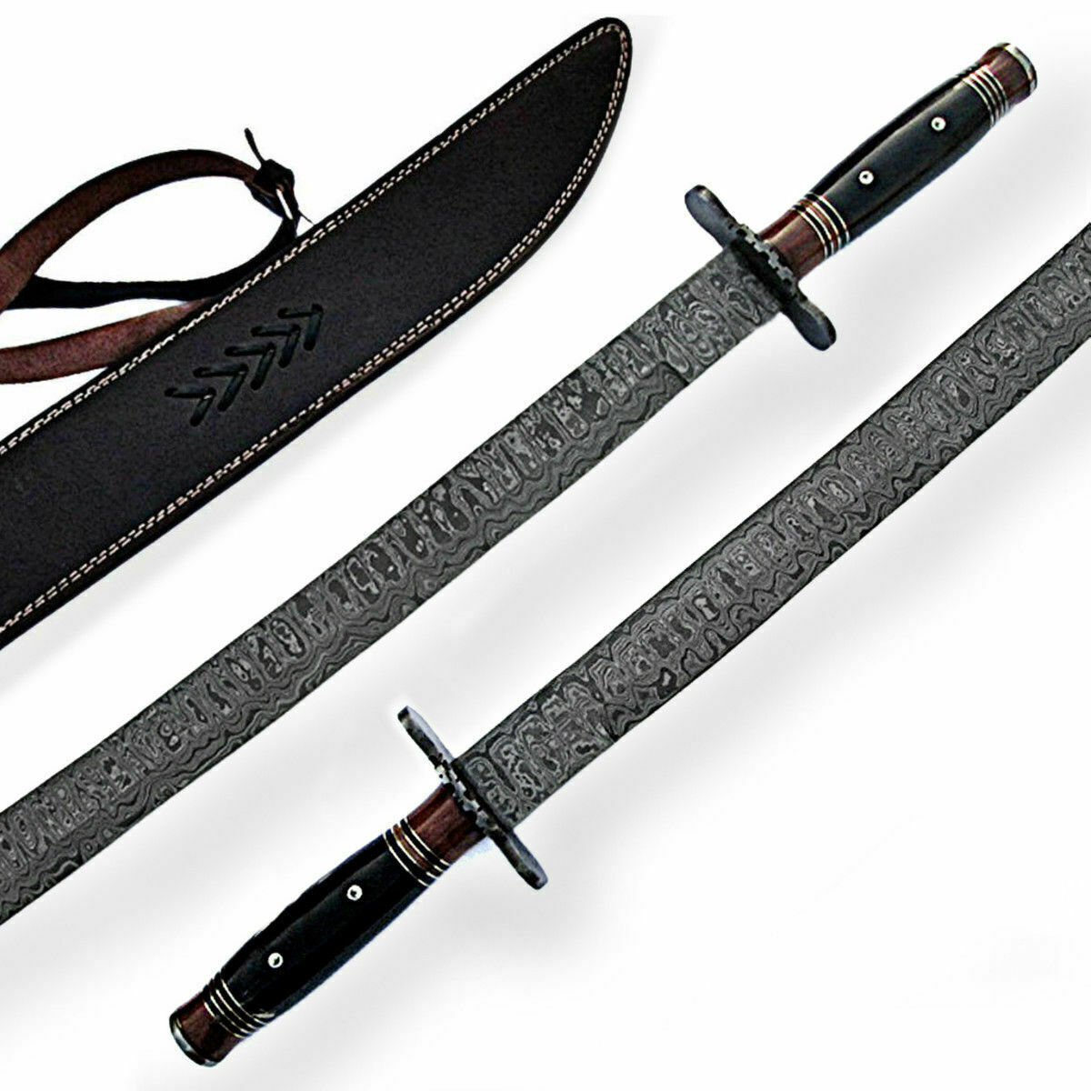 39 Inch Collectible Swords Hand Forged Damascus Steel Viking | Inspire ...