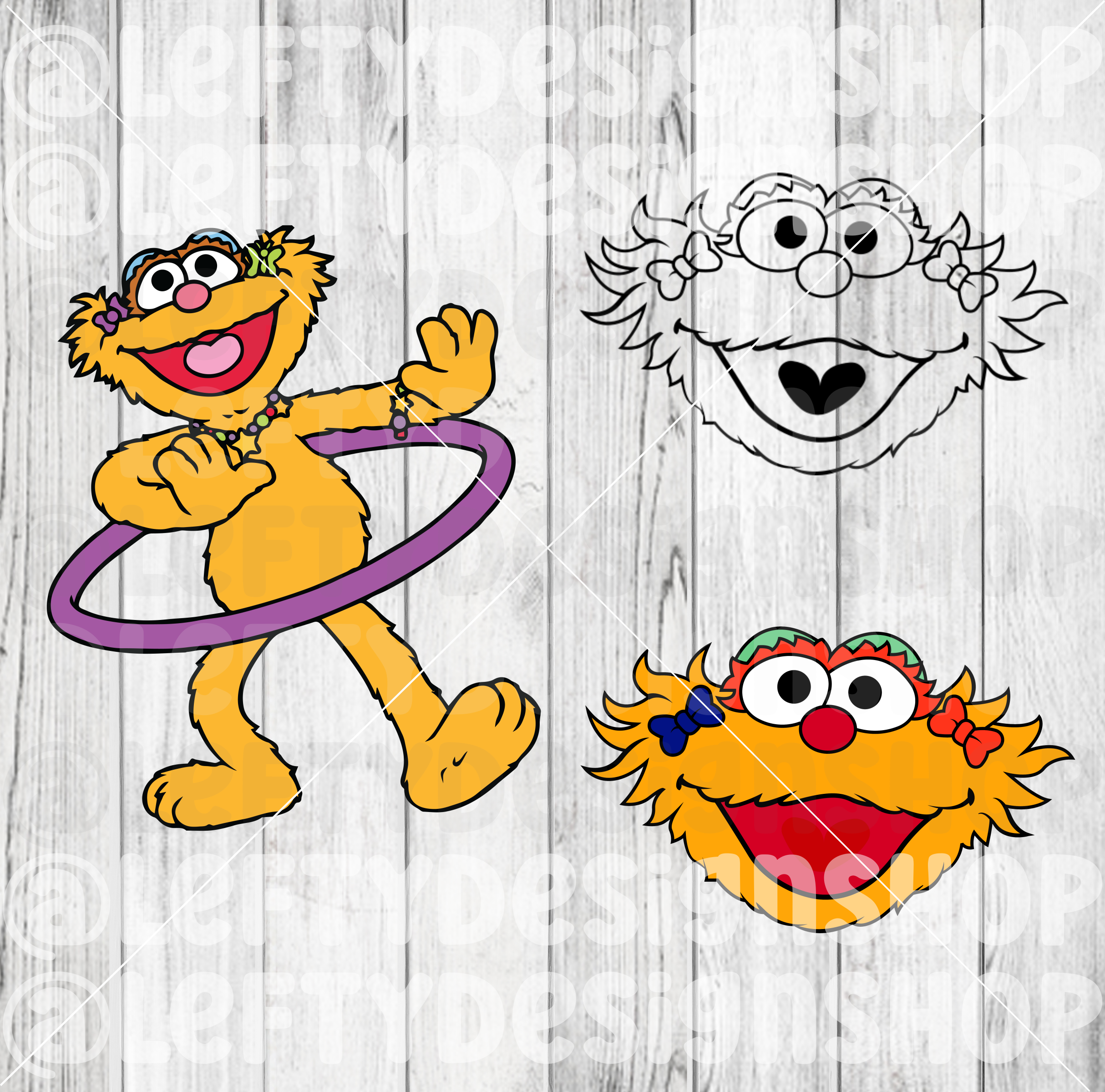 Zoe | Bundle | SVG | PNG | Instant Download | Inspire Uplift