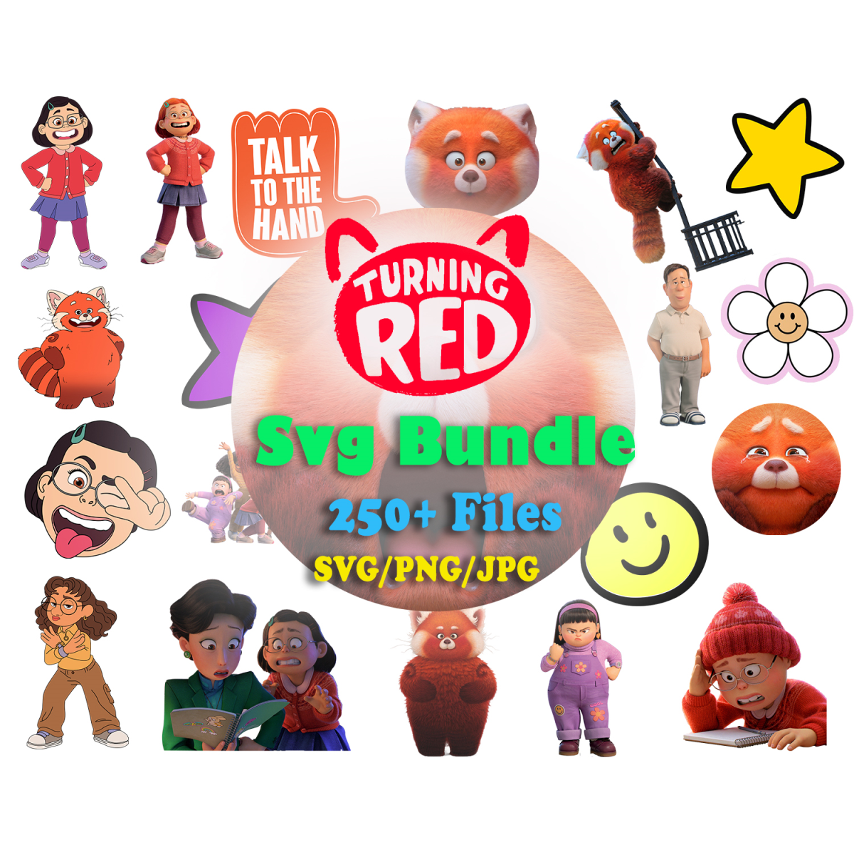 250 Files Turning Red SVG PNG Clipart | Inspire Uplift