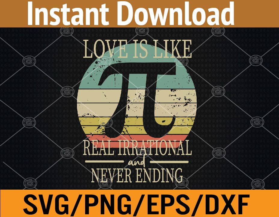 Love Irrational Maths Sweet Valentines Valentines Day PI-Day | Inspire ...