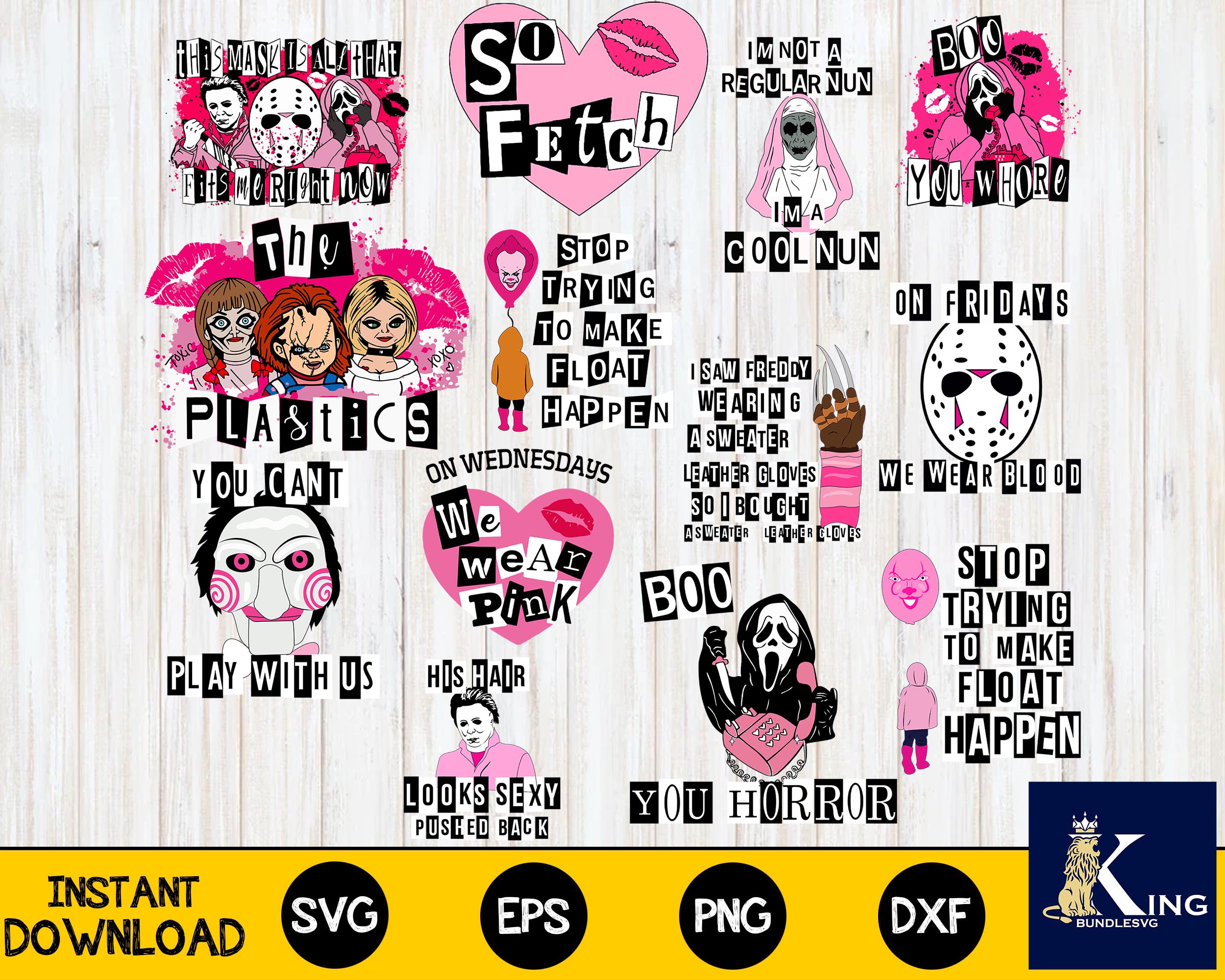 Mean Girls svg, 60 files Mean Girls svg eps png, for Cricut, | Inspire ...