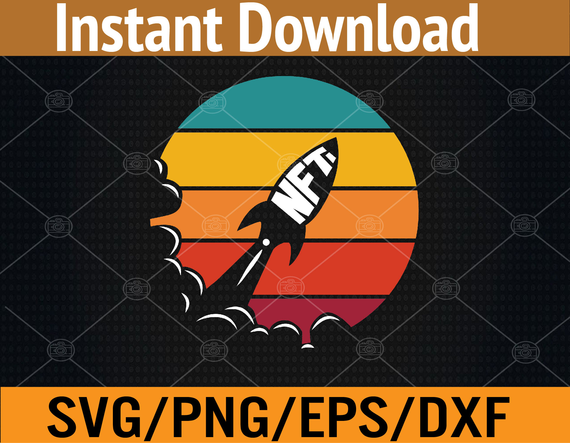 Non-fungible token Crypto Art NFTs Svg, Eps, Png, Dxf, Digit | Inspire ...