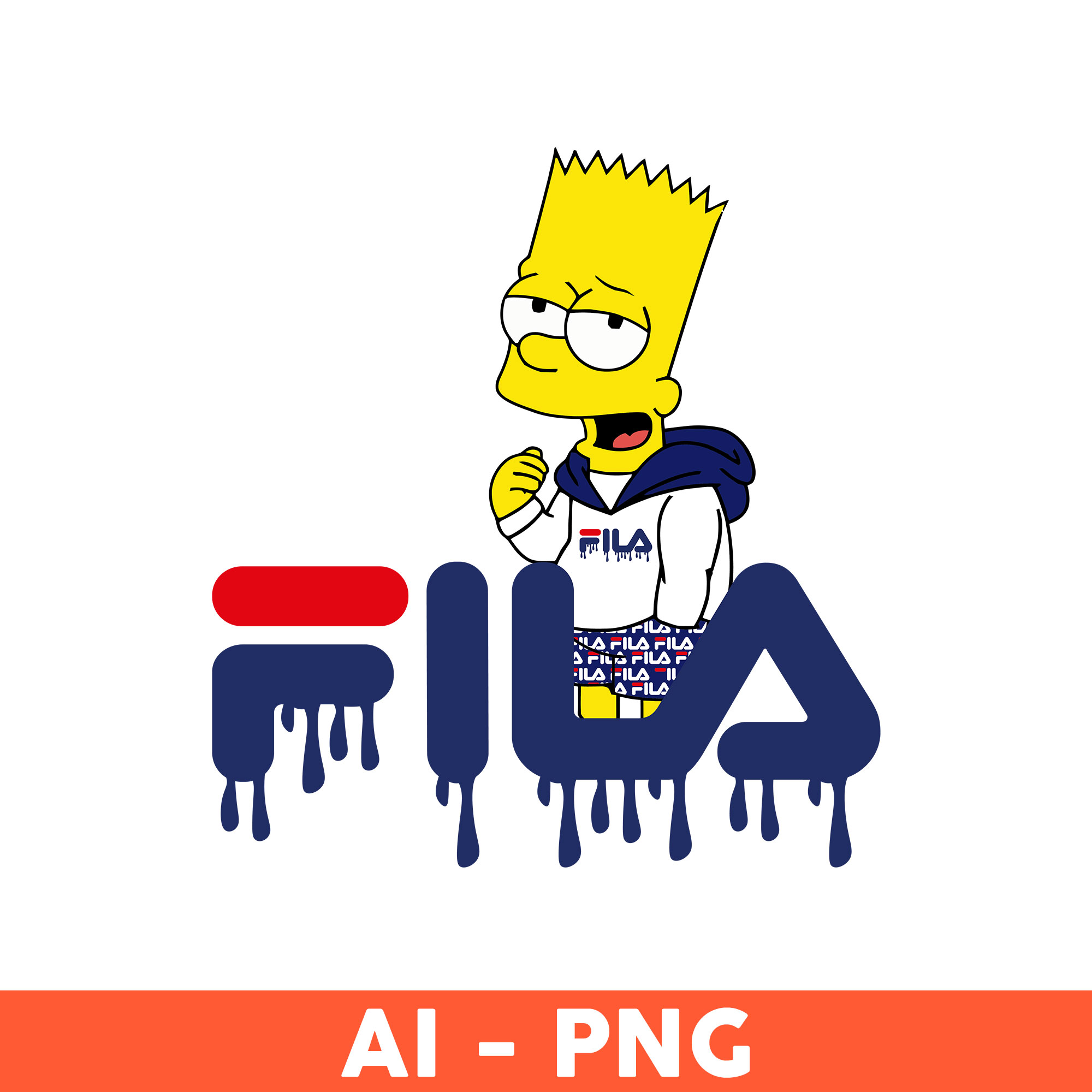 Bart Simpson Fila Png, Bart Simpson Png, Fila Logo Png, Fila - Inspire ...