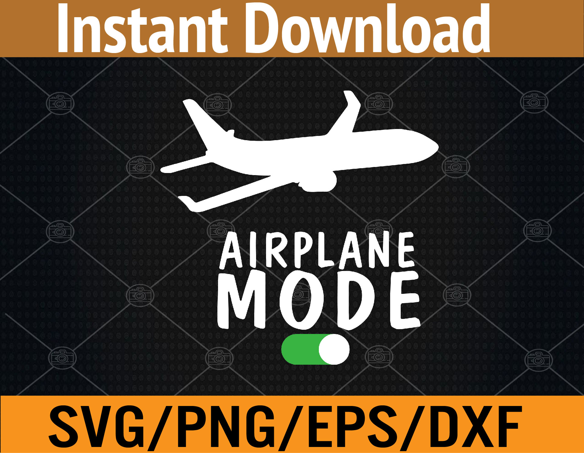 Pilot Aviation Airplane Mode On Svg, Eps, Png, Dxf, Digital | Inspire ...