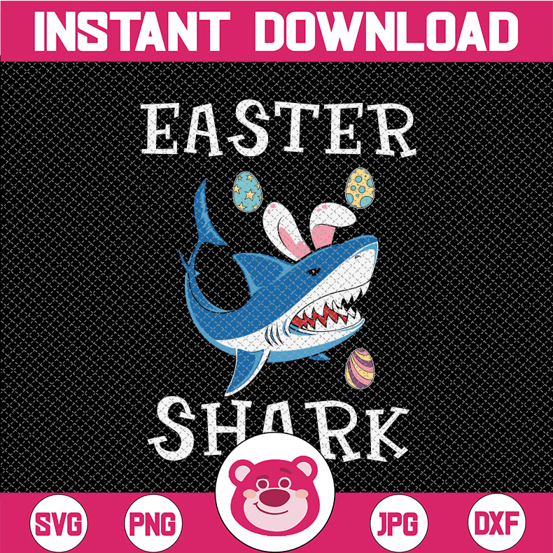 Easter Shark svg, Easter svg, Cute Shark, Shark Boy Girl, PN | Inspire ...