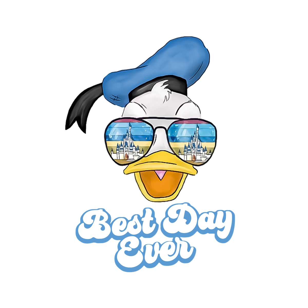 Best Ever Day SVG PNG Duck Cartoon SVG Cricut For Files Desi | Inspire ...