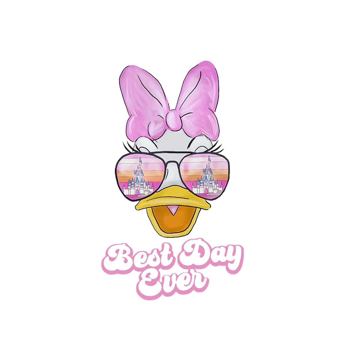 Best Ever Day SVG PNG Duck Cartoon SVG Cricut For Files Desi - Inspire ...