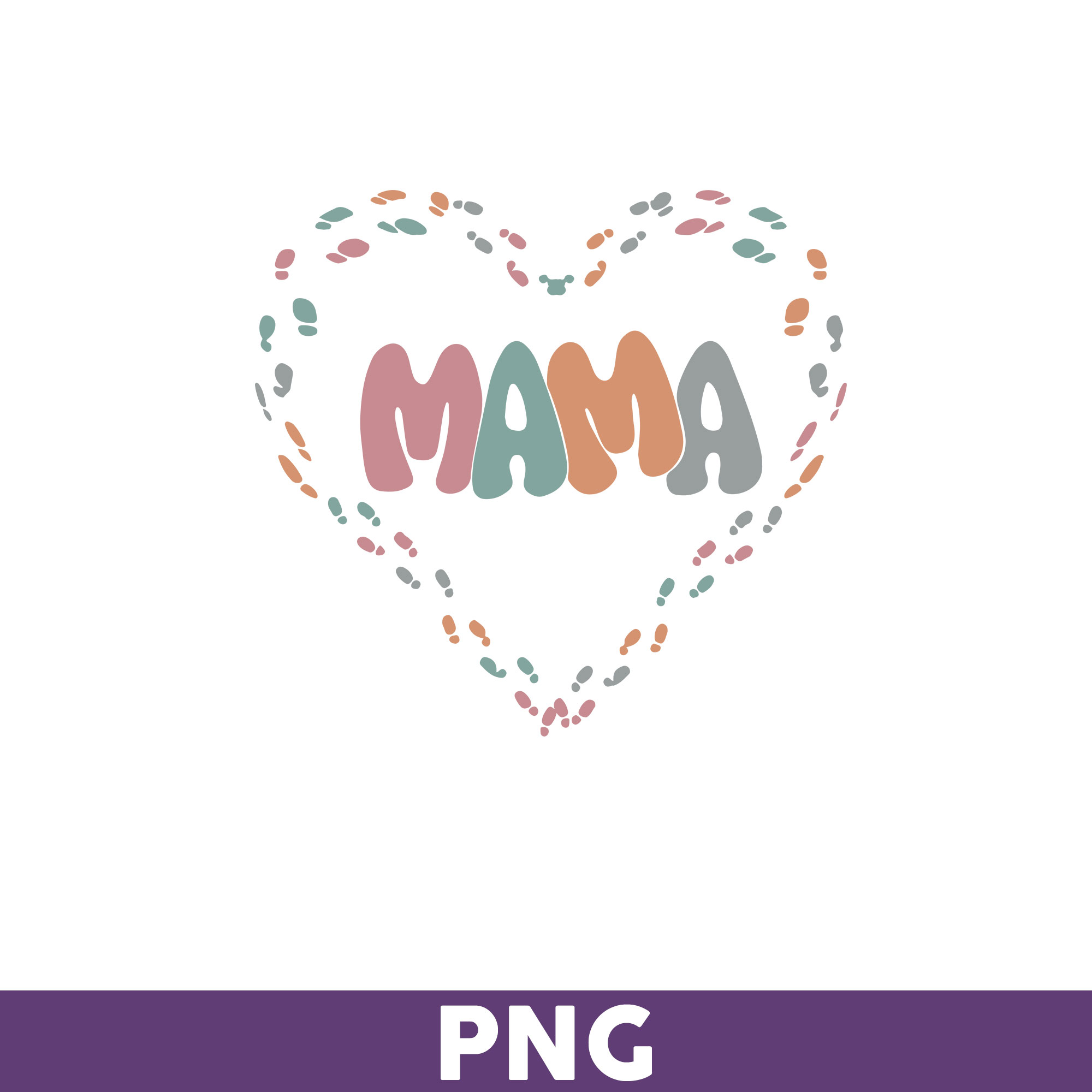 Mama With Heart Png, Heart Png, Mom Png, Mama Heart, Sublima - Inspire ...