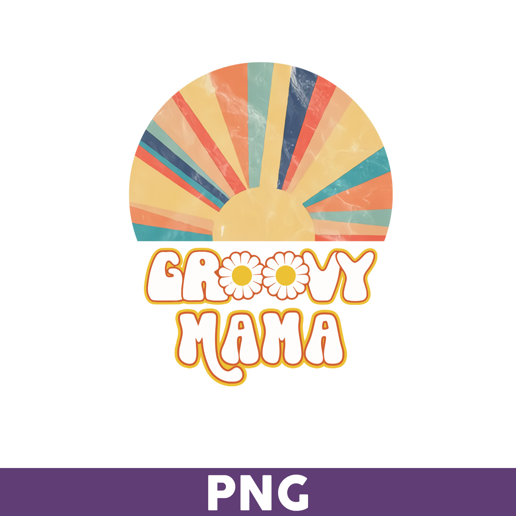 Groovy Mama Png, Retro Mama Png, Groovy Mom, Mom Png, Sublim | Inspire Uplift